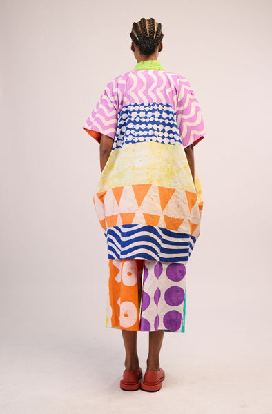 Dye Lab Mini Agbada (Multicolour)